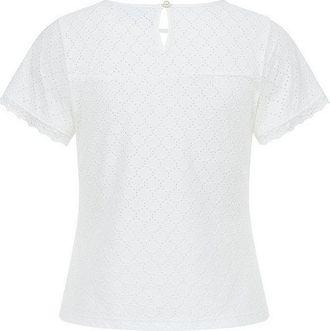 N&uuml;bler Trachtenshirt Trachtenbluse Brigitte in Creme von N&uuml;bler