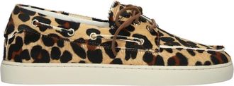 Blackstone Femme, Chaussures, Brun, Taille: 36 EU Fl704 Leopard Baskets