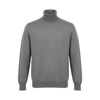 Ferrante 12 Gauge Rollkragenpullover - - Knitwear - Herren - Grau - XL
