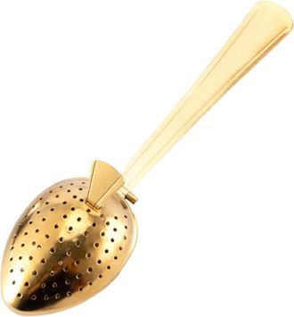 Generico Teesieb - L&ouml;ffel 5,91 Zoll | Teesieb aus Edelstahl 304: Filter mit feinem Loch und langem Griff f&uuml;r lose Bl&auml;tter, Hausarbeit, Reisen, einfache Zuberei