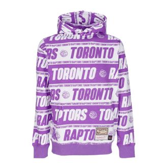 Mitchell & Ness Toronto Raptors Hoodie Hardwood Classics Lila - - Sweatshirts & Hoodies - Herren - Lila - S