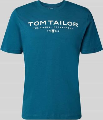 Tom Tailor Regular Fit T-Shirt aus reiner Baumwolle