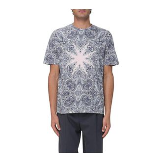 Etro Paisley-Print-T-Shirt - - Tops - Herren - Mehrfarbig - M