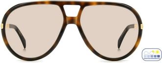 Eyewear by David Beckham Homme, Accessoires, Multicolore, Taille: 61 MM Voyager 2Ik(3O) Lunettes de soleil