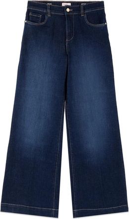 Oltre Femme, Jeans, Bleu, Taille: 48 FR Jean Large