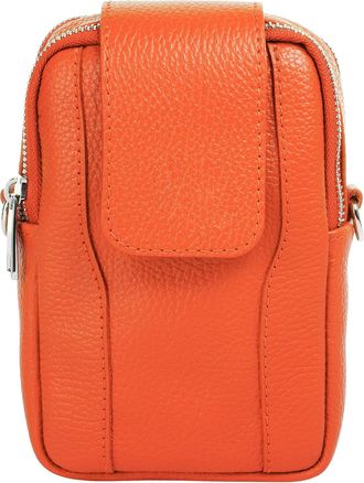 Samantha Look Umhängetasche echt Leder Damen | Made in Italy, Crossbody-Bag mit 2 Hauptfächern, Umhängetasche mit abnehmbarem Schultergurt | 021216