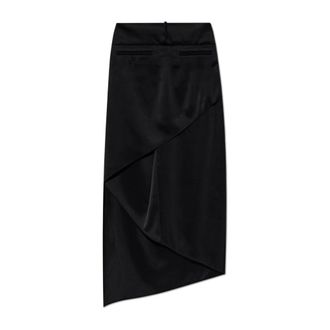 Courrèges Femme, Jupes, Noir, Taille: 40 FR Jupe en satin