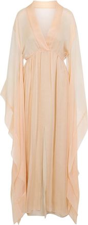 Alberta Ferretti Maxi Robe - Beige