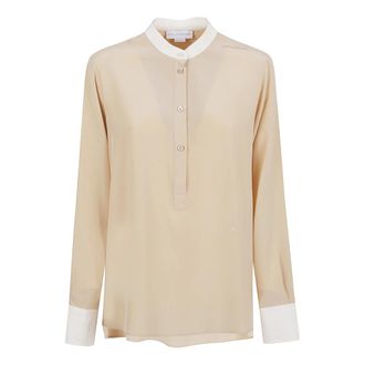 Stella McCartney Femme, Blouses et Chemises, Brun, Taille: 36 FR Chemises