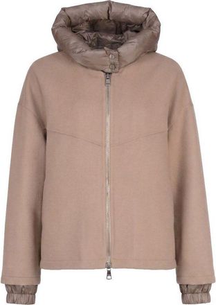 BLONDE No.8 Wolljacke JERRY mit abnehmbarer Kapuze