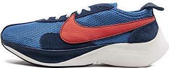 Nike Nike Moon Racer QS Hommes Running Trainers BV7779 Sneakers Chaussures (UK 8 US 9 EU 42.5, Mountain Blue Team Orange 400)