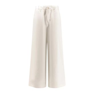 Marni Wei&szlig;e Baumwollhose mit Kordelzug - - Trousers - Herren - Wei&szlig; - XS