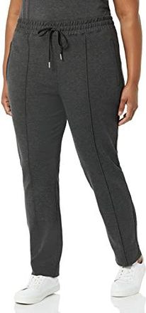 Amazon Essentials Pantalon fuselé Facile à Enfiler (Grandes Tailles Disponibles) (Déjà Amazon Aware) Femme, Charbon Chiné, S