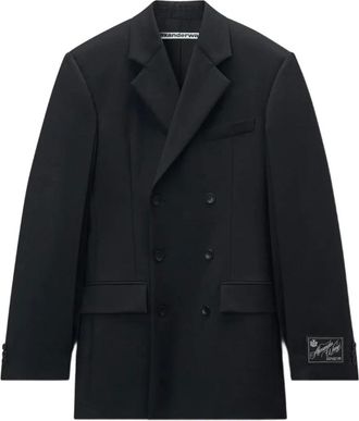 Alexander Wang Femme, Vestes, Noir, Taille: 36 FR Double Breasted Blazer Dress W