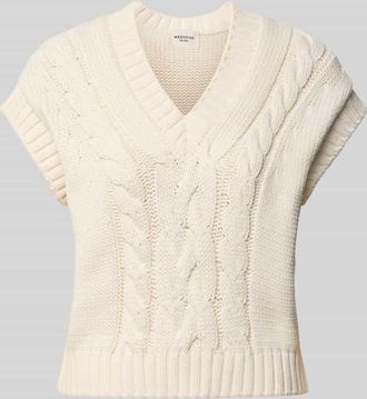 Max Mara Regular Fit Pullunder aus Baumwoll-Mix Modell PASCIA