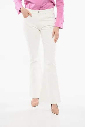 Celine Cotton Bootcut Jeans with 30cm Belt Loops Celine