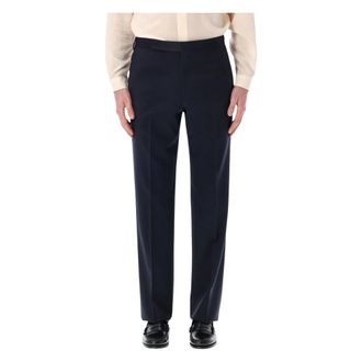 Lardini Stretch-Krepphose - - Trousers - Herren - Blau - 2XL
