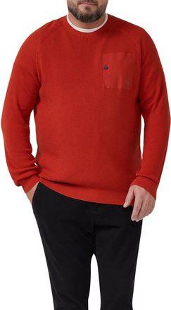 s.Oliver Baumwoll-Pullover mit aufgesetzter Brusttasche