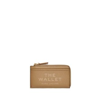Marc Jacobs Porte-monnaie The Leather Top Zip