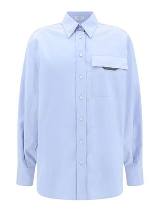 Brunello Cucinelli Chemise - Bleu Clair