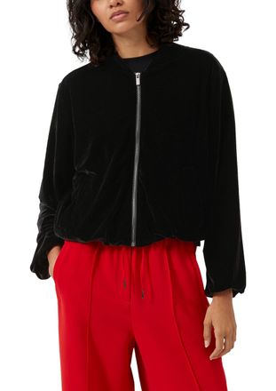 s.Oliver Flie&szlig;ender Samtblouson