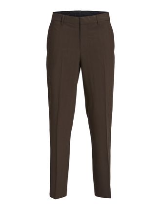 Jack & Jones Herren Jprbushwick Harry Trouser Reg Fit Noos Anzughose, Slate Black/Checks:Regular Fit, 48 EU