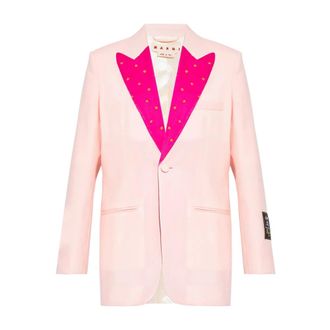 Marni Wollblazer - - Jackets - Damen - Rosa - XS