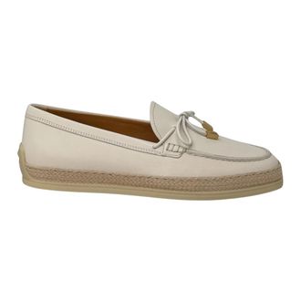 Tod's Gomma Rafia 92K Laccetto Terminali - - Shoes - Damen - Wei&szlig; - 37 1/2 EU