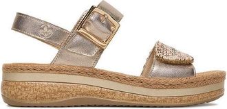 Rieker Sandalen CEO-V0951-90 Goldfarben
