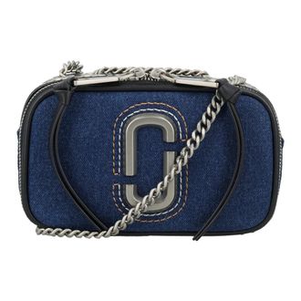 Marc Jacobs Denim Snapshot Handbag - - Bags - Damen - Blau - ONE SIZE