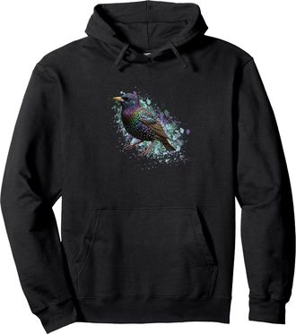 jz.birds Star Vogel Vogelbeobachter Singvogel Biologe Ornithologe Pullover Hoodie