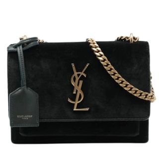 Saint Laurent Pre-owned The Sunset Shoulder Bag - Femme - Pre-owned - Noir - Taille: ONE Size
