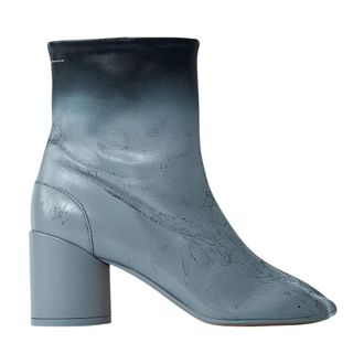 Maison Margiela Femme, Chaussures, Multicolore, Taille: 36 EU Bottes Anatomiques Distressed avec Bout Courb&eacute;