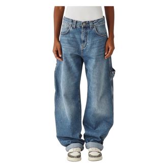 Pinko Pinko, Femme, Jeans, Bleu, Taille: W28 Loose-fit Jeans