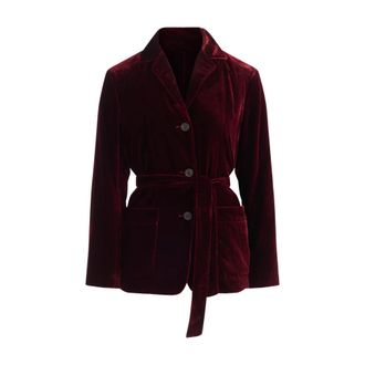 Max Mara Blazer - - Jackets - Damen - Rot - M