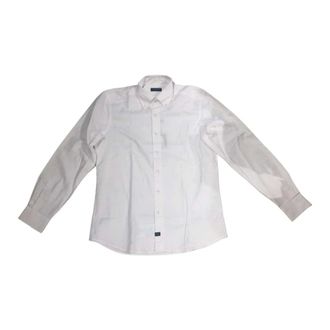 Fay Chemise New Collo Button Down - Homme - Chemises - Blanc - Taille: 2XL
