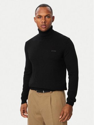 Guess Rollkragenpullover M6BR14 Z1362 Schwarz Regular Fit