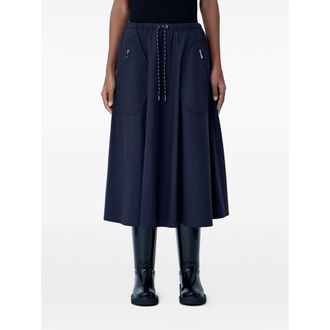 Moncler Drawstring A-line Skirt