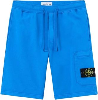 Stone Island Homme, Shorts, Bleu, Taille: XL Bermuda Shorts