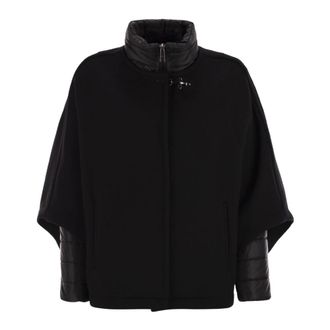 Fay Double-Face 3-in-1 Cape - - Jackets - Damen - Schwarzk - S