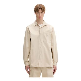 Kenzo Chemise oversize signature - Homme - Chemises - Beige - Taille: L