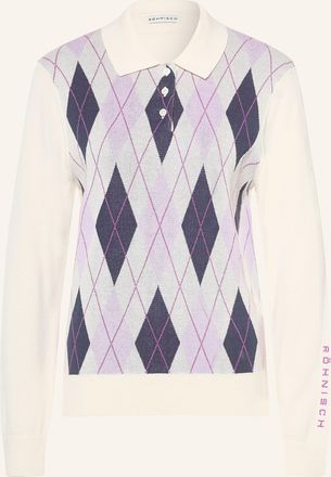 R&ouml;hnisch R&ouml;hnisch Strick-Poloshirt Heritage Regular Fit lila