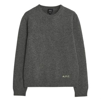 A.P.C. Round-Neck Strickwaren - - Knitwear - Herren - Grau - M