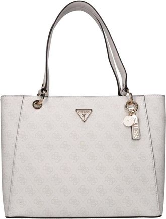 Guess Femme, Sacs, Blanc, Taille: ONE Size Noelle 4G Logo Shoulder Bag