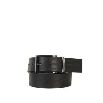 Emporio Armani Wendbarer Lederg&uuml;rtel - - Accessories - Herren - Schwarzk - ONE SIZE