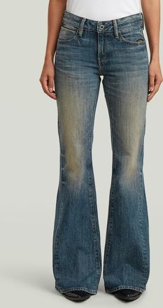 G-Star Stevey Flare Jeans - Dunkelblau - Damen
