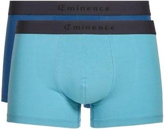 Eminence Lot de 2 boxers en coton stretch