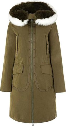 Peuterey Femme, Manteaux, Vert, Taille: 42 FR Giubbino