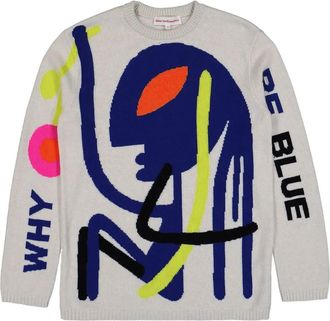 Walter Van Beirendonck pull Why Be Blue - Gris