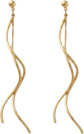 Dansk Copenhagen Vera Revolve Ohrring - - Accessories - Damen - Gelb - ONE SIZE